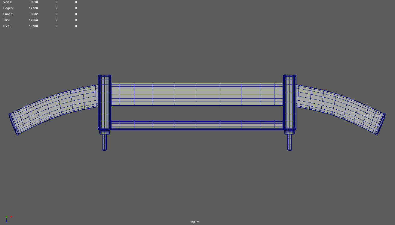 Bull Bar // Design 05 - 3D Model by ViperJr3D