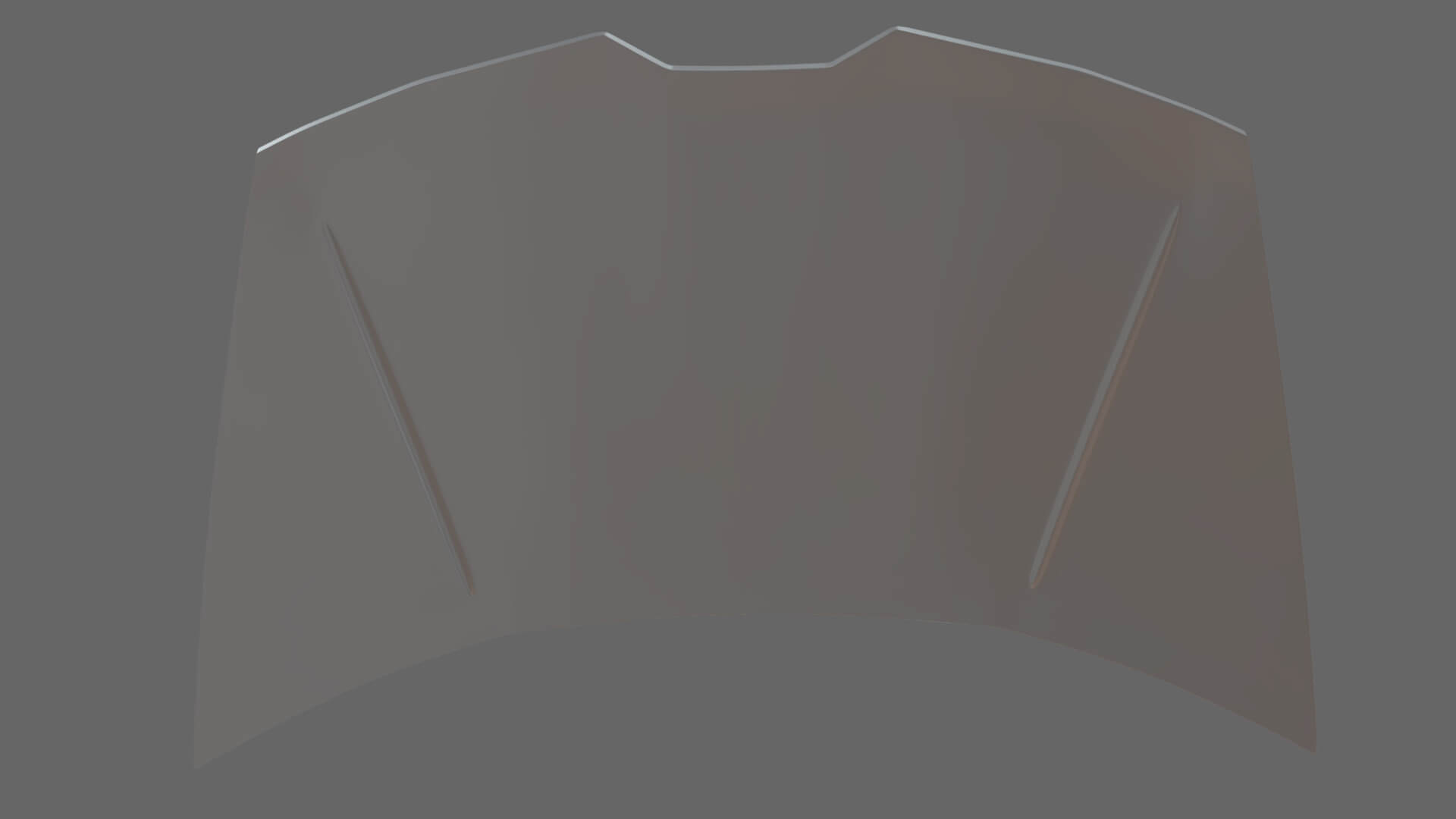 Car Bonnet 02 - 3D Model by ViperJr3D