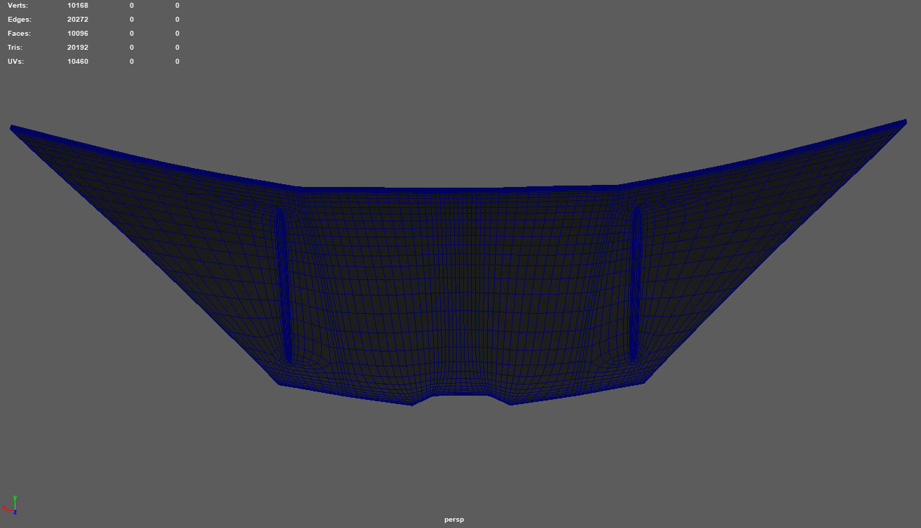 Car Bonnet 02 - 3D Model by ViperJr3D