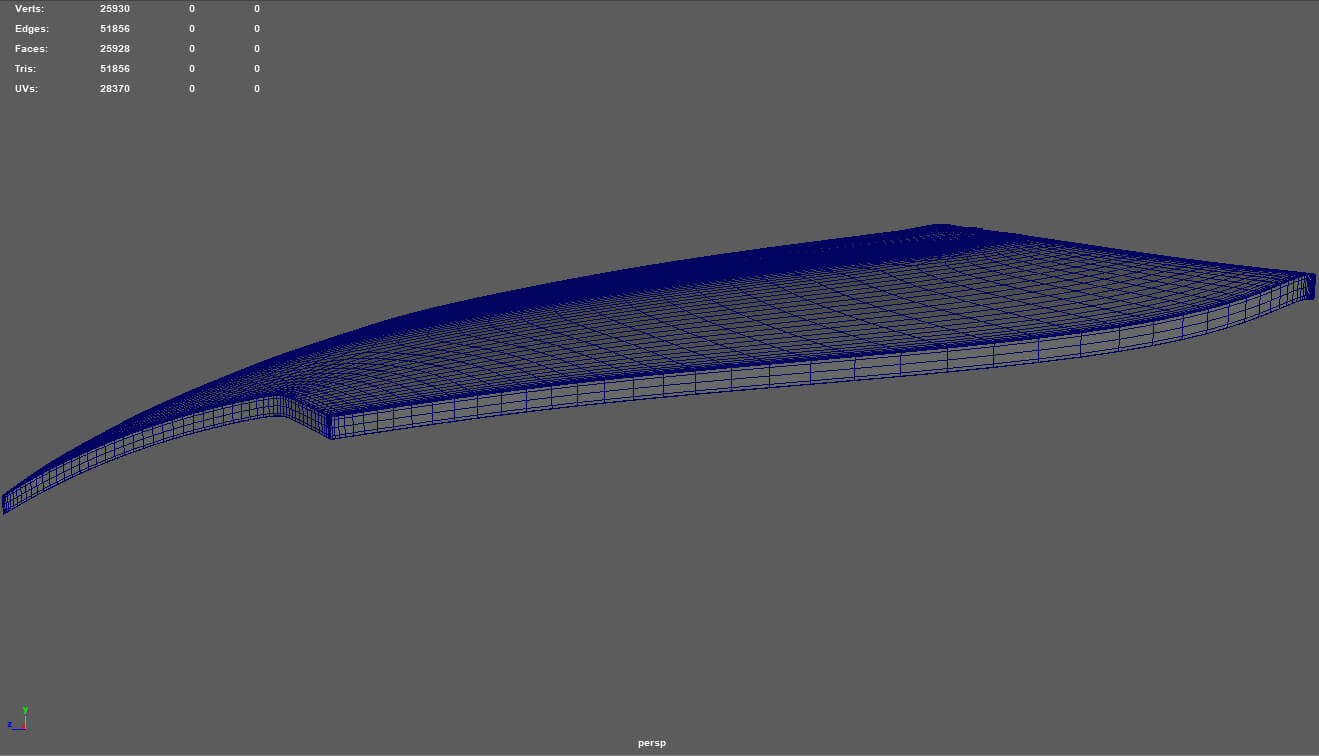 Car Bonnet 04 - 3D Model by ViperJr3D