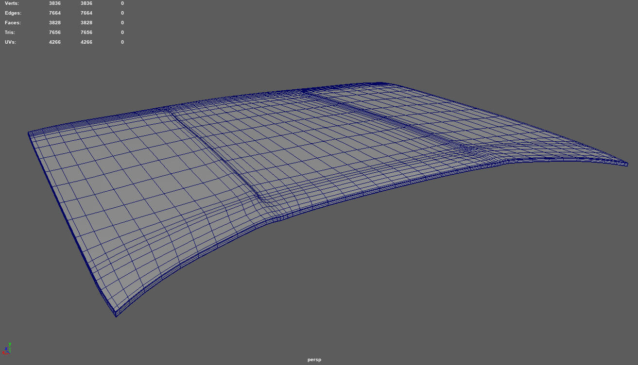 Car Bonnet 07 - 3D Model by ViperJr3D