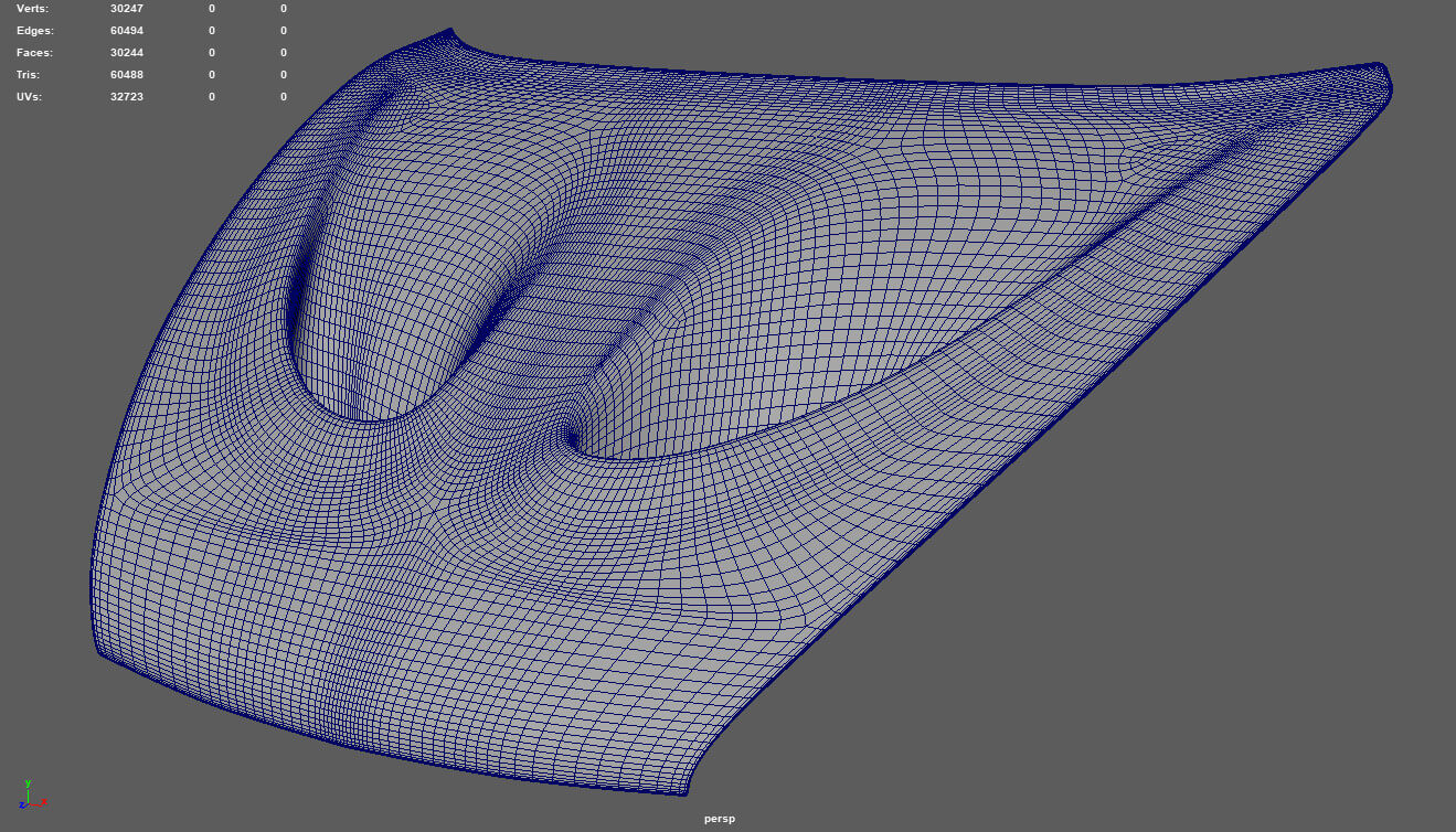 Car Bonnet McLaren - 3D Model by ViperJr3D