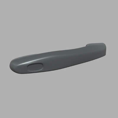 Car Door Handle 04 - 3D Model by ViperJr3D