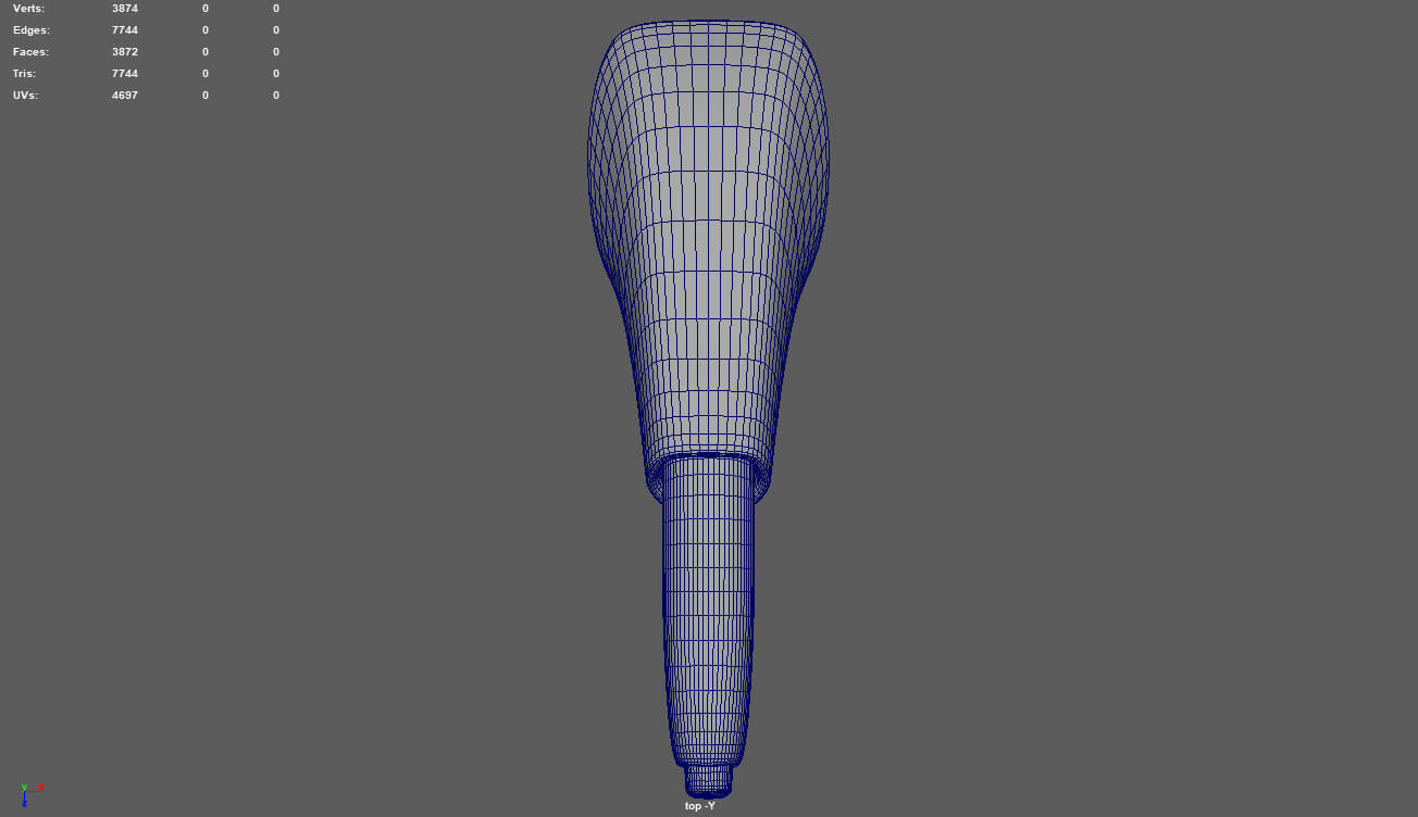 Car Hand Brake 01 - 3D Print Model by ViperJr3D