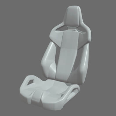 Car Seat 012 Concept - 3D Model by ViperJr3D