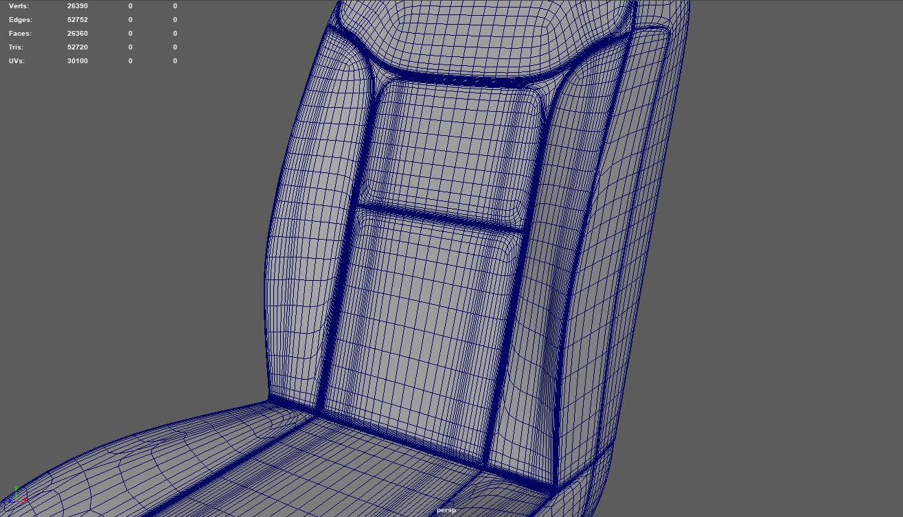 Car Seat 013 Concept - 3D Model by ViperJr3D