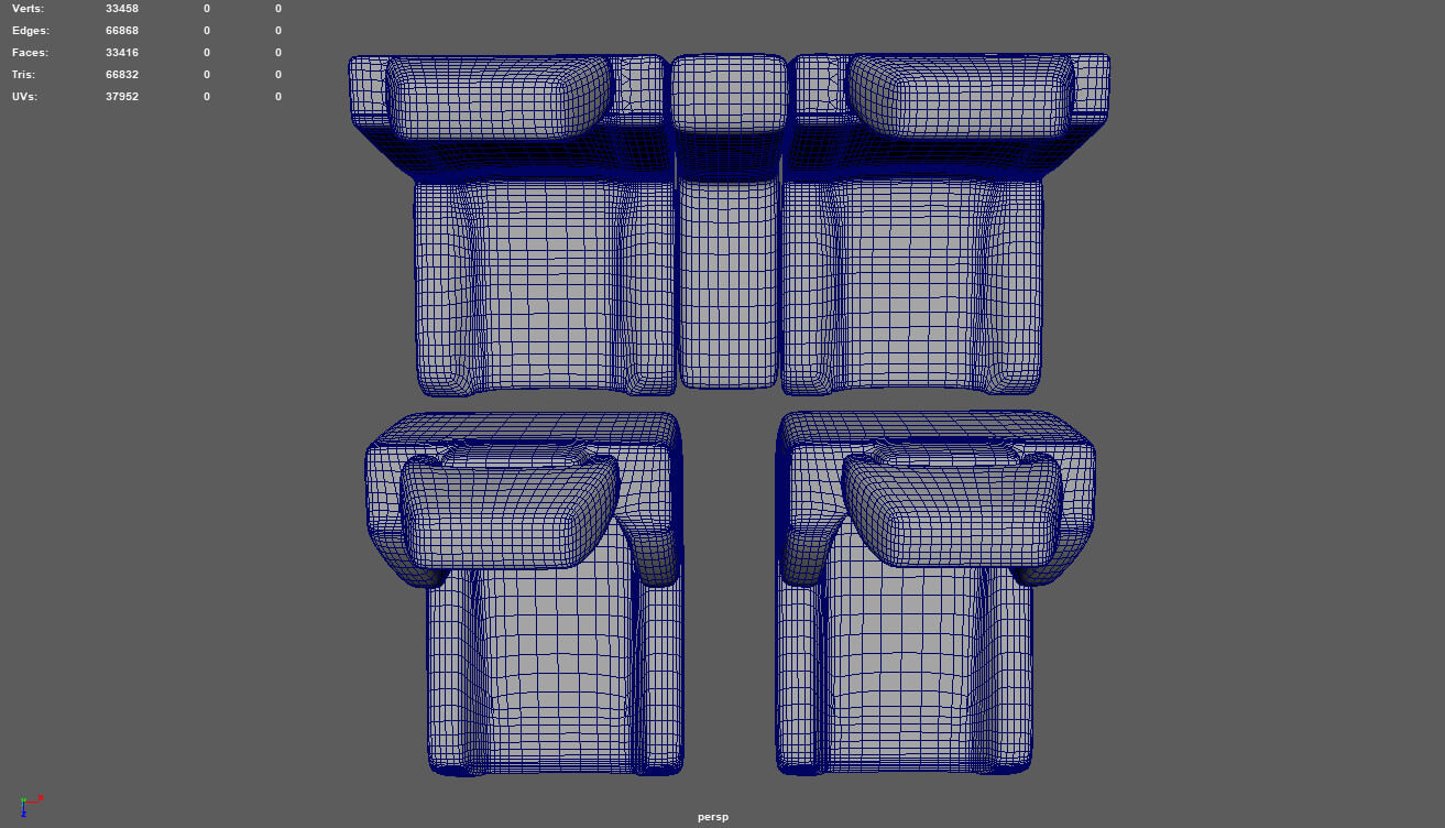 Car Seat 016 Concept - 3D Model by ViperJr3D