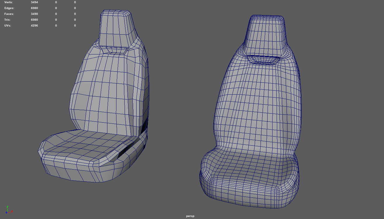 Car Seat 017 Concept - 3D Model by ViperJr3D