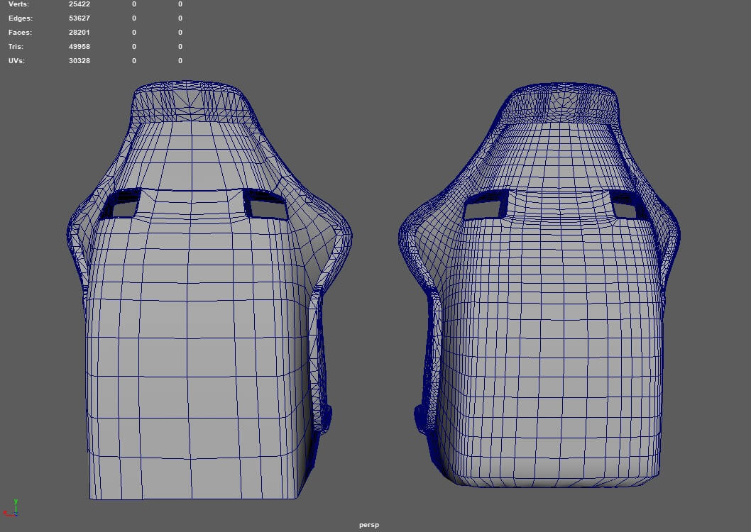 Car Seat 05 Concept - 3D Model by ViperJr3D