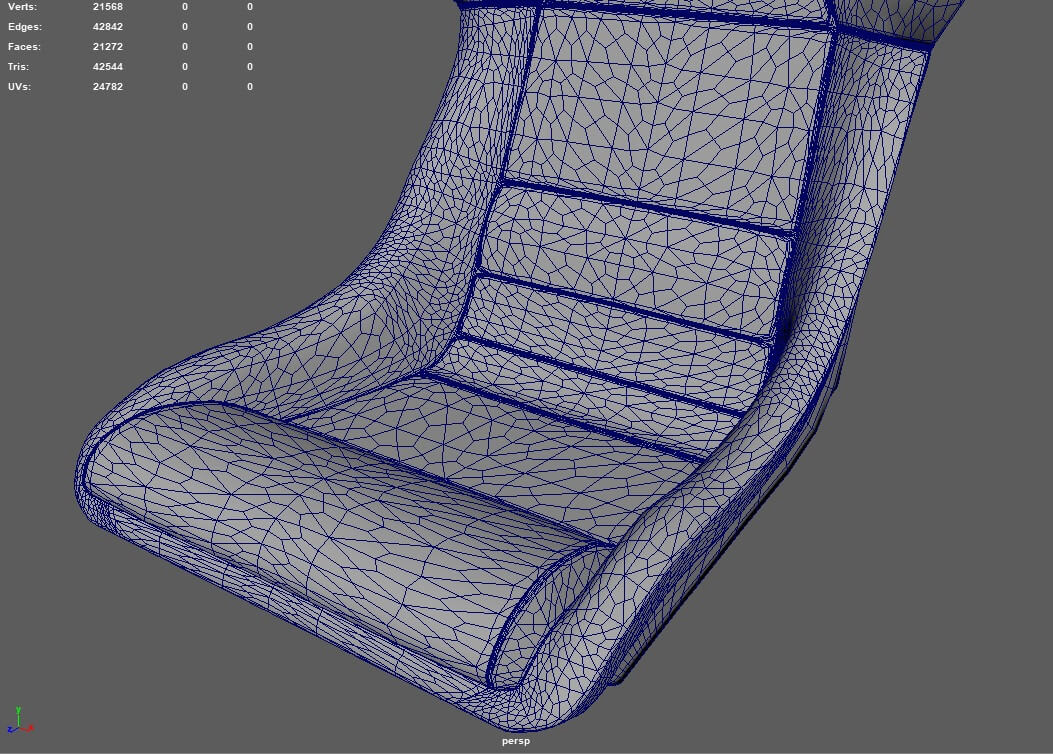 Car Seat 05 Concept - 3D Model by ViperJr3D