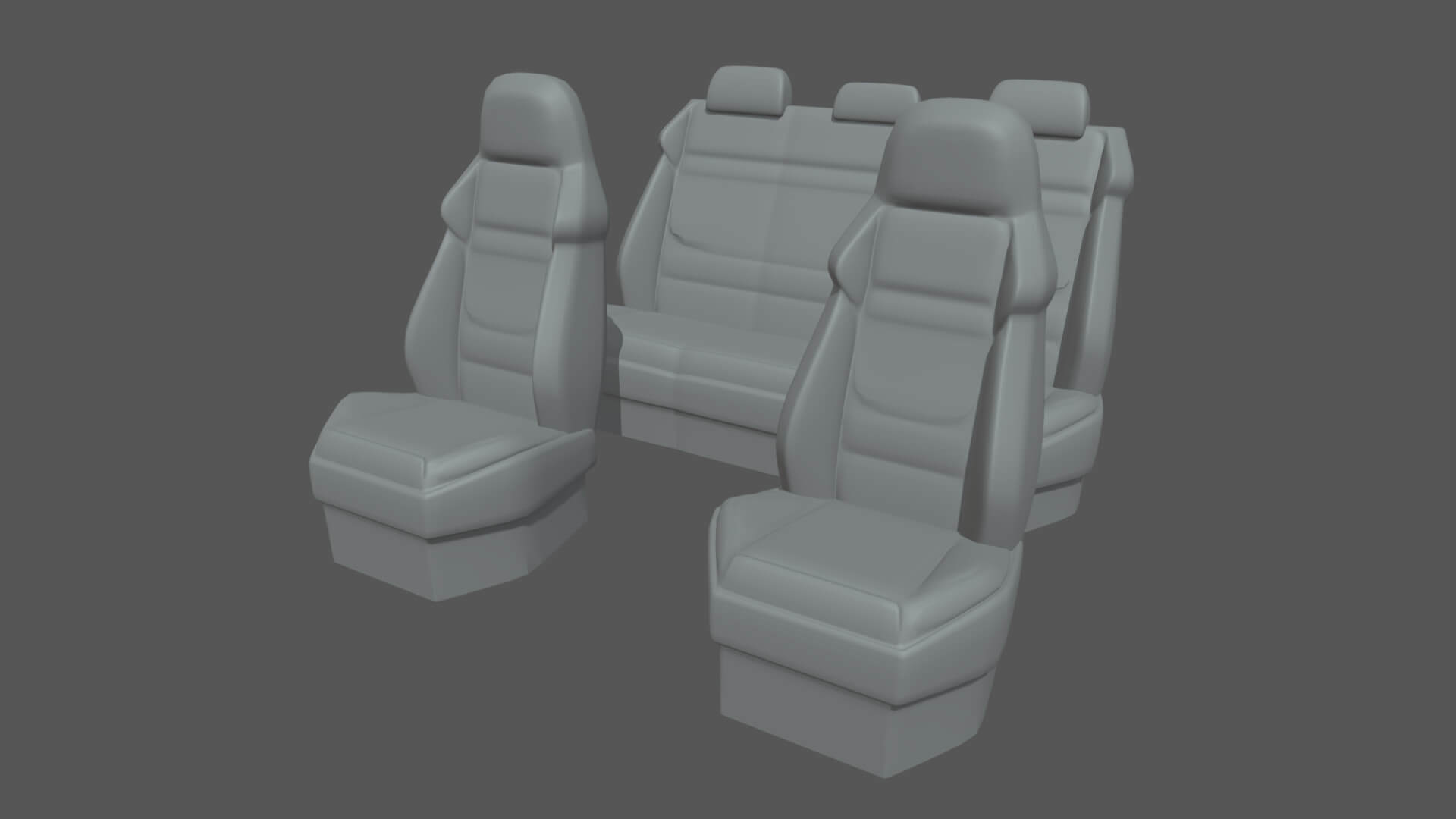 Car Seat 06 Concept - 3D Model by ViperJr3D