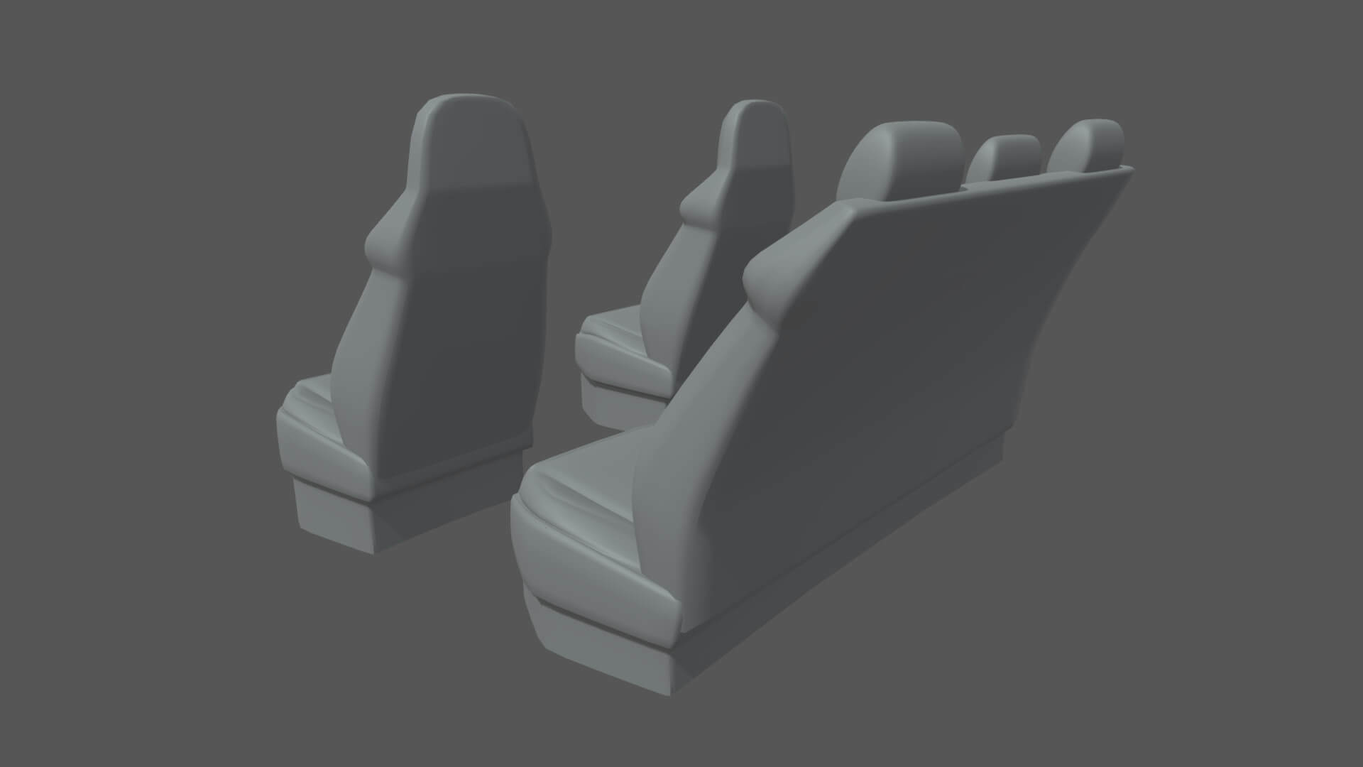 Car Seat 06 Concept - 3D Model by ViperJr3D