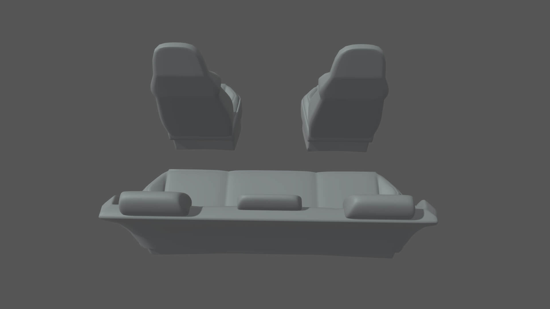 Car Seat 06 Concept - 3D Model by ViperJr3D