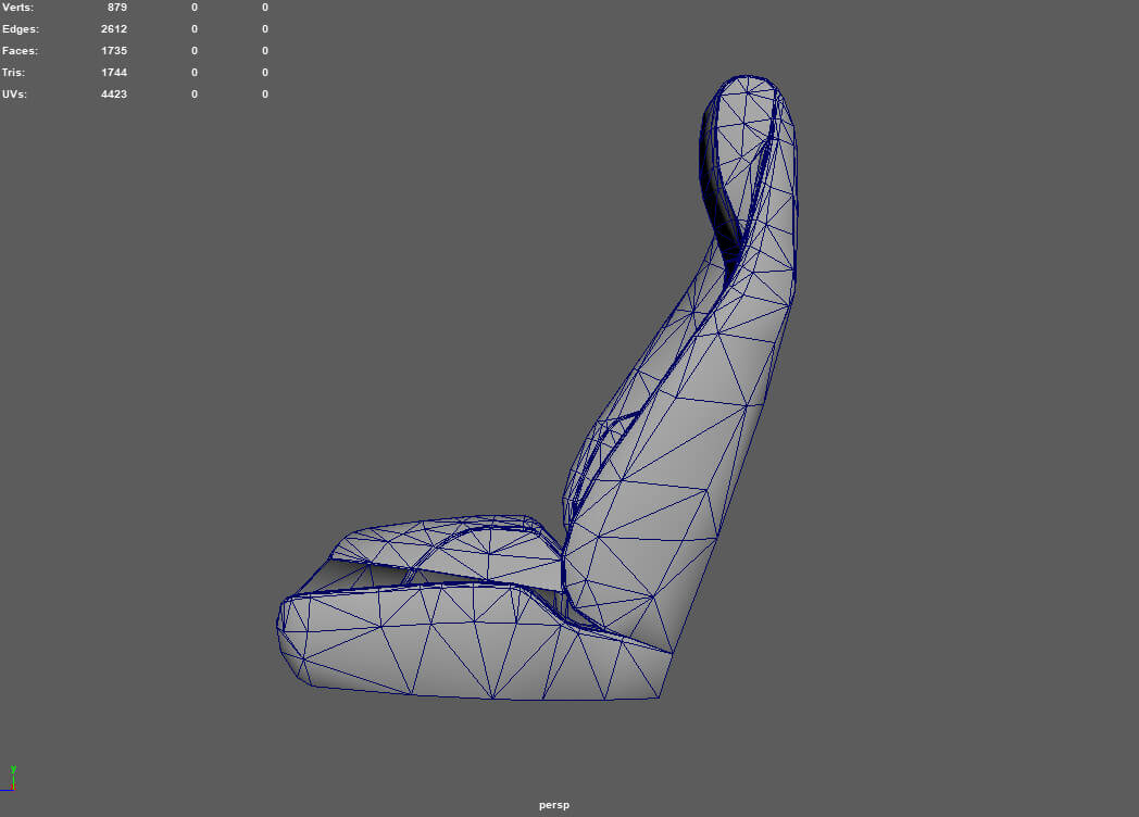 Car Seat 07 Concept - 3D Model by ViperJr3D