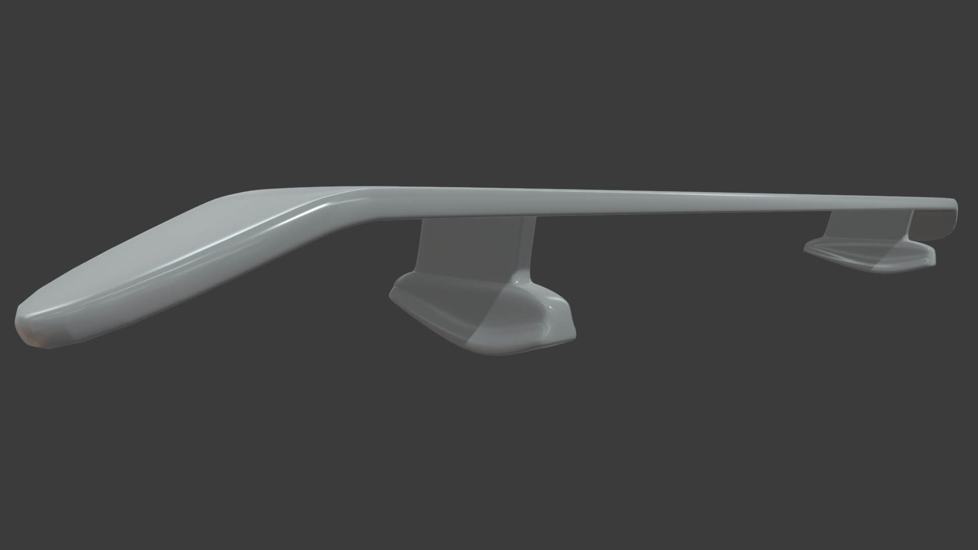 Car Spoiler 01 - 3D Model by ViperJr3D