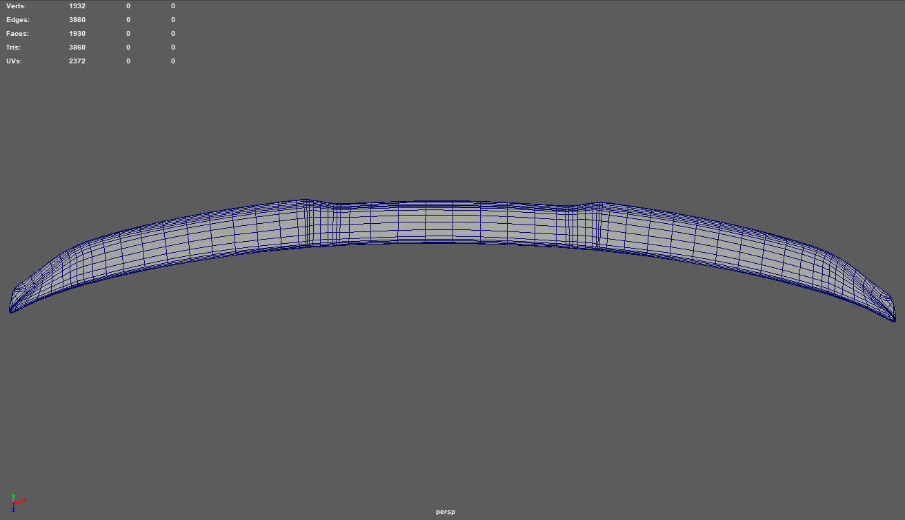 Car Spoiler 010 - 3D Model by ViperJr3D