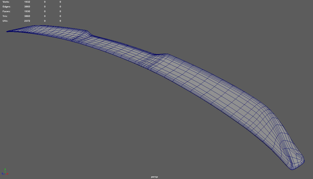 Car Spoiler 010 - 3D Model by ViperJr3D