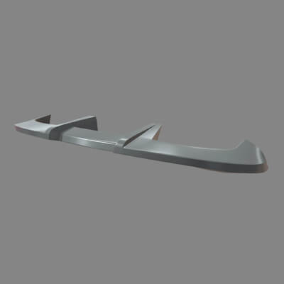 Car Spoiler 014 - 3D Model by ViperJr3D