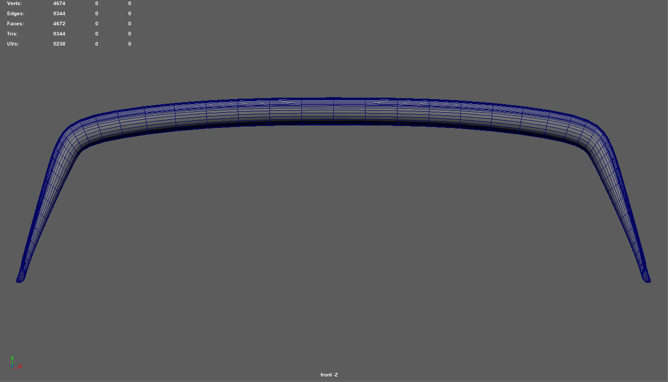 Car Spoiler 016 - 3D Model by ViperJr3D