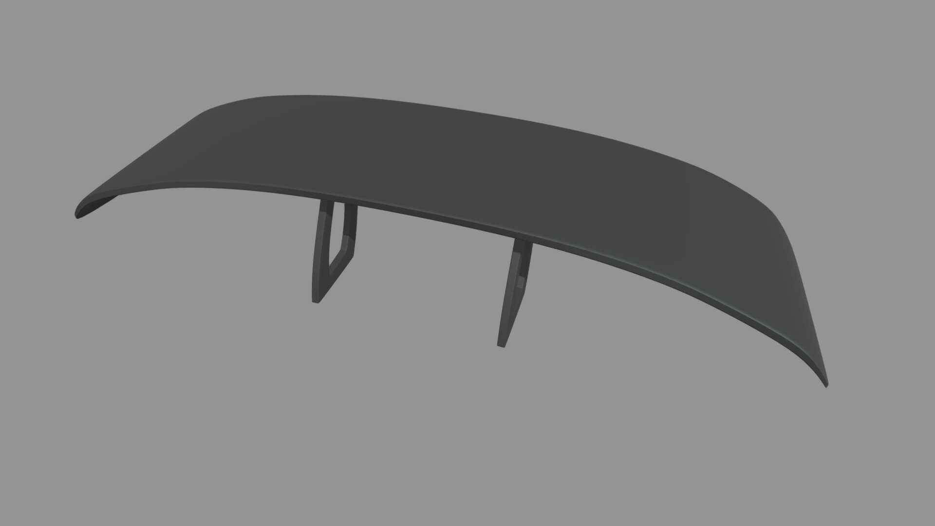 Car Spoiler 017 - 3D Model by ViperJr3D