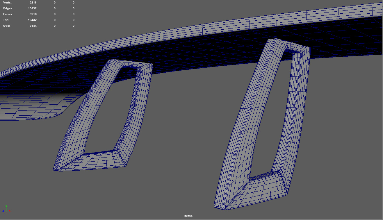 Car Spoiler 017 - 3D Model by ViperJr3D