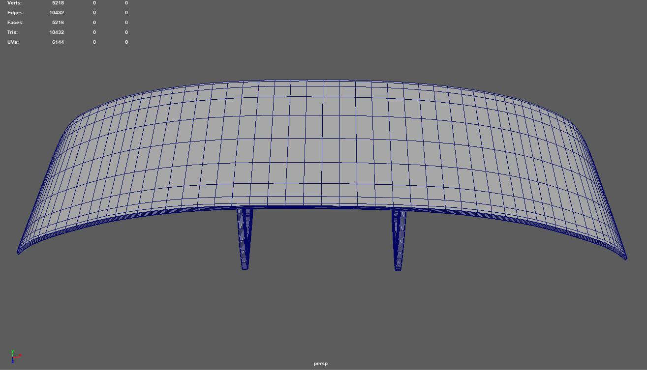 Car Spoiler 017 - 3D Model by ViperJr3D