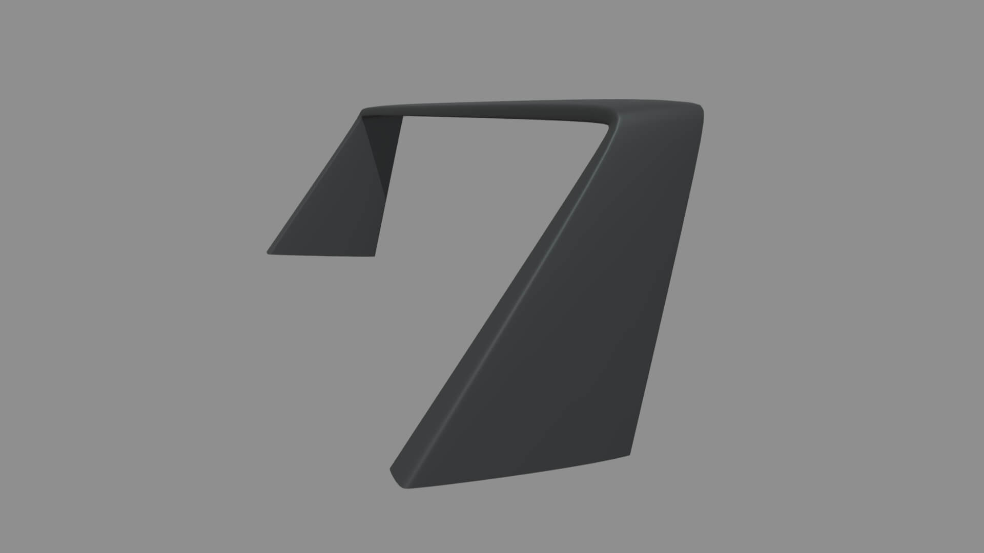 Car Spoiler 018 - 3D Model by ViperJr3D