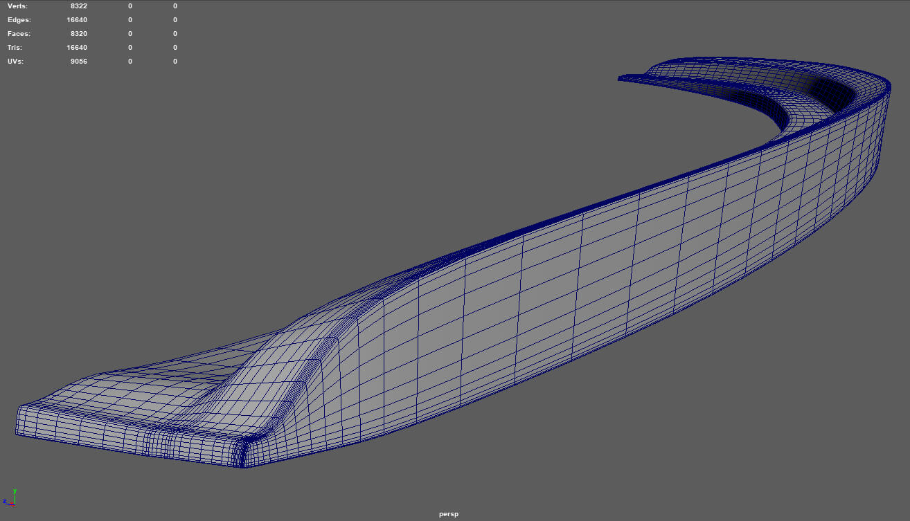 Car Spoiler 022 - 3D Model by ViperJr3D