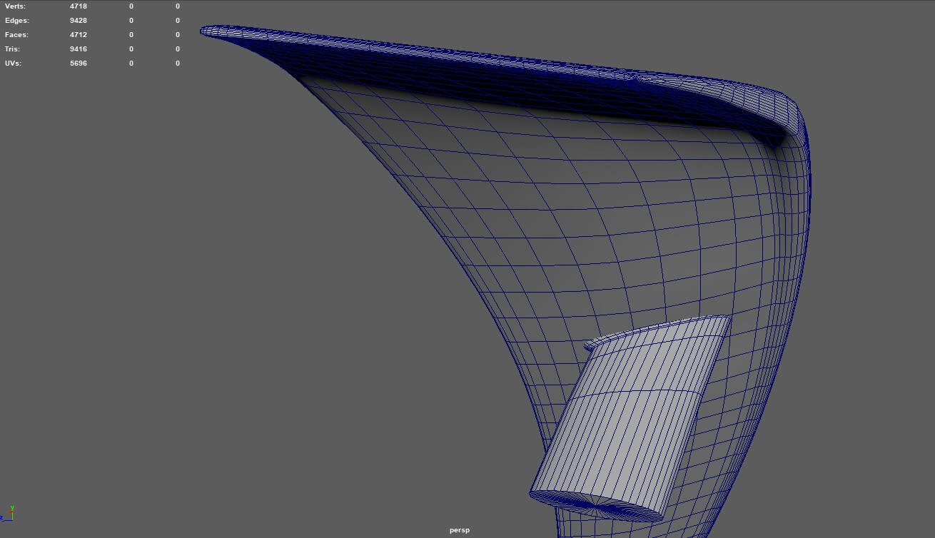 Car Spoiler 03 - 3D Model by ViperJr3D