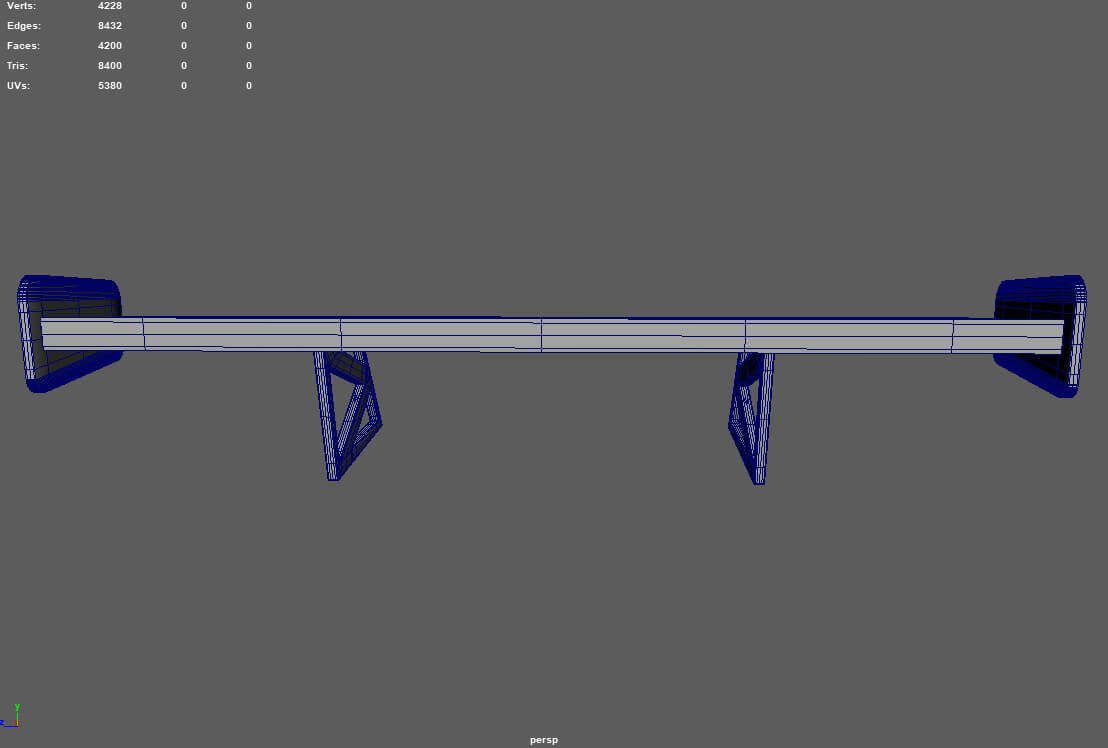 Car Spoiler 06 - 3D Model by ViperJr3D