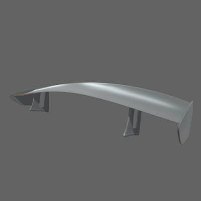 Car Spoiler 08 - 3D Model by ViperJr3D