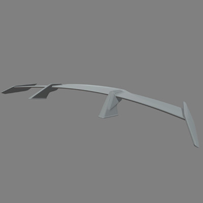Car Spoiler 09 - 3D Model by ViperJr3D
