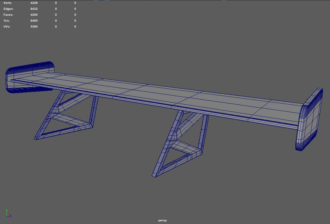 Car Spoiler Pack 01 - 3D Model by ViperJr3D