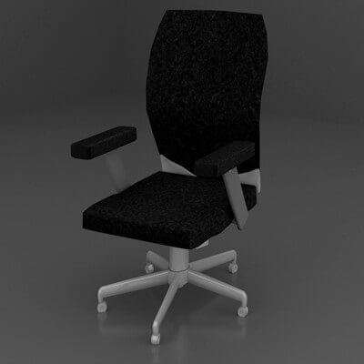 Computer Chair Office - 3D Model by ViperJr3D