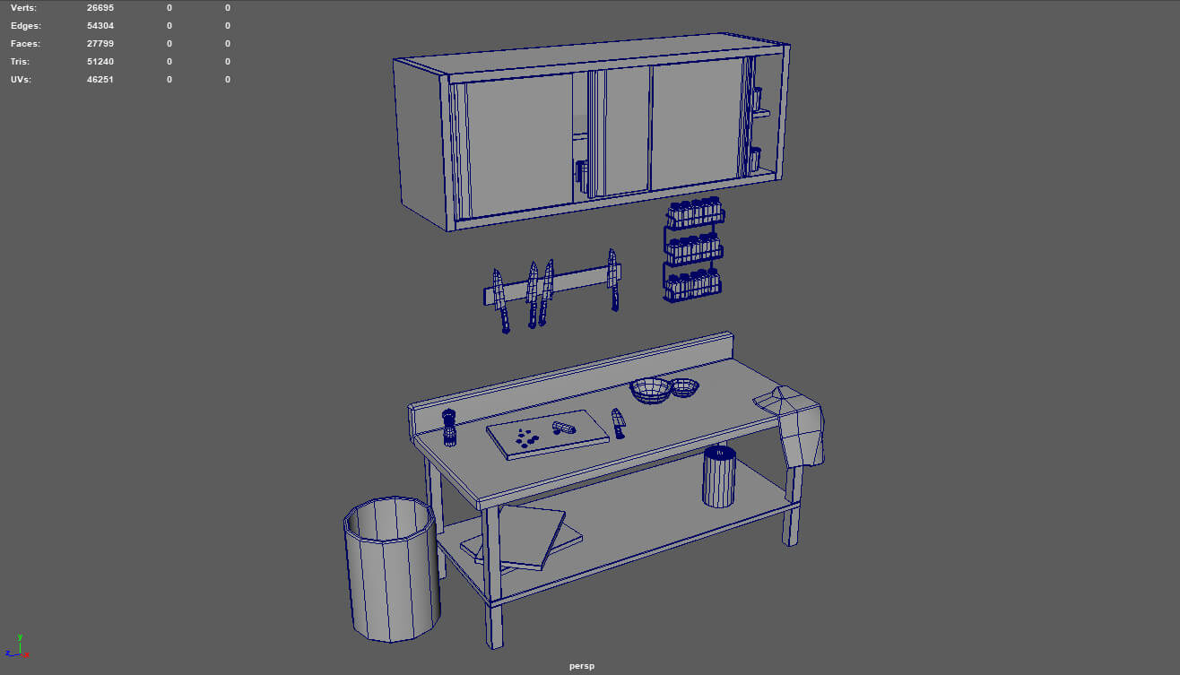 Cookware Set 01 - 3D Model by ViperJr3D
