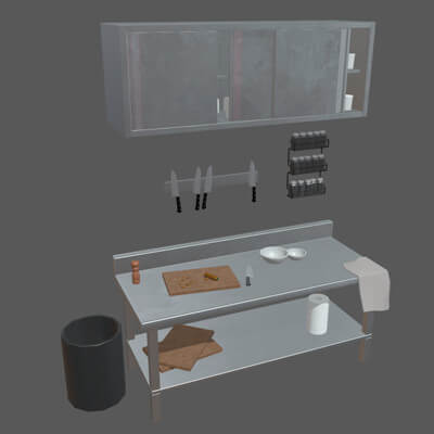 Cookware Set 01 - 3D Model by ViperJr3D