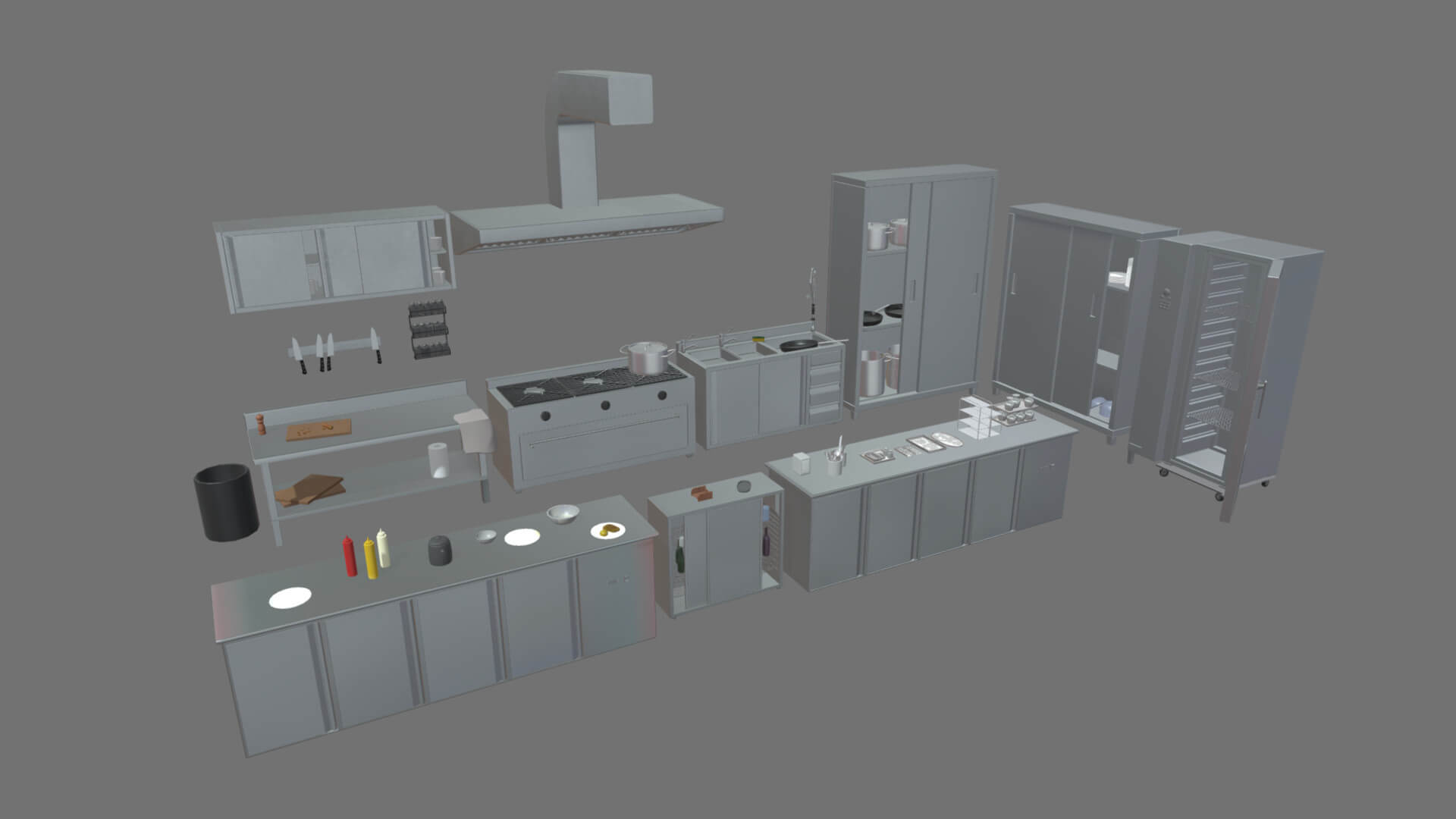 Cookware Set - 3D Model by ViperJr3D