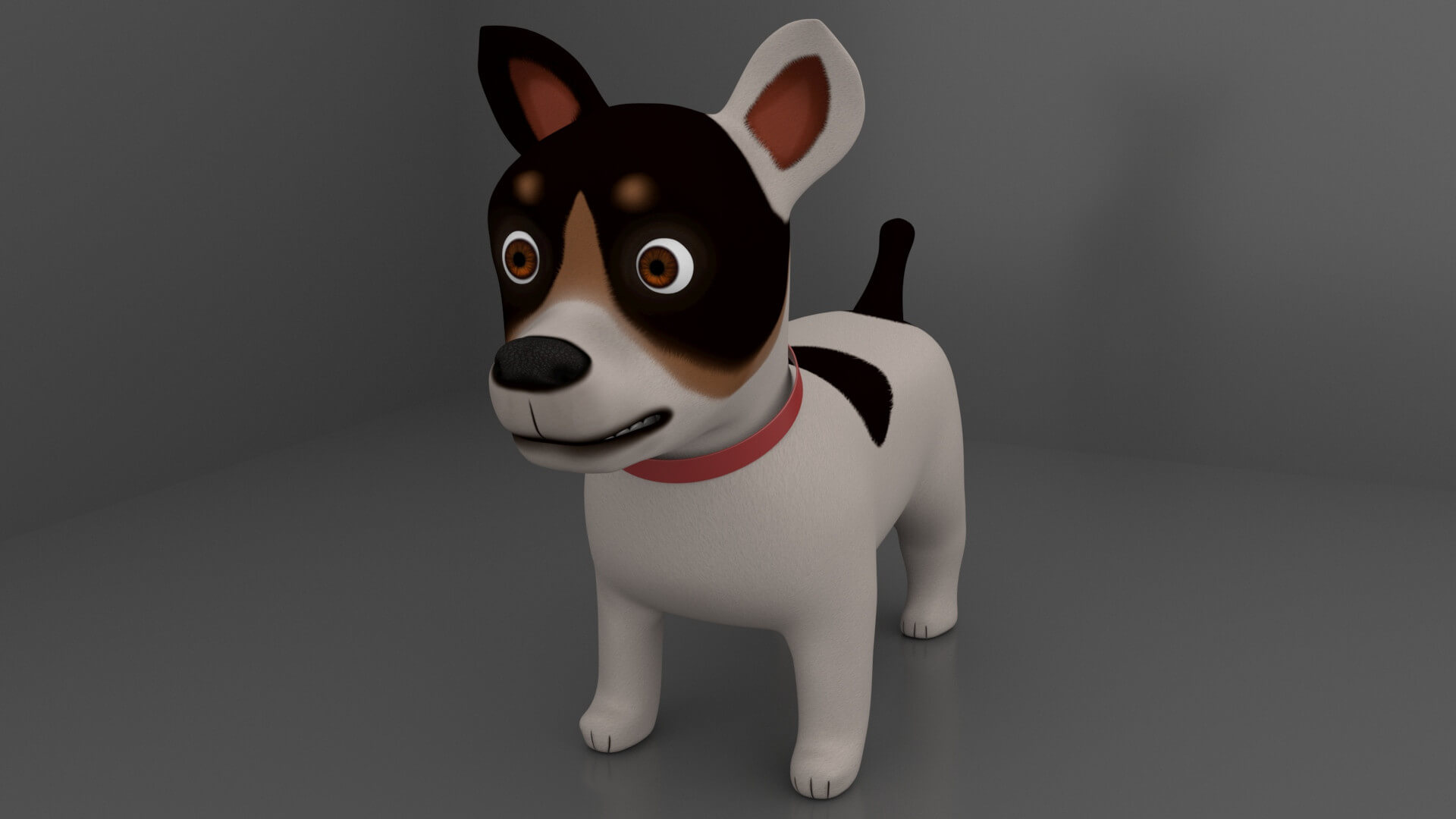 Dog Cartoon Rigged - 3D Model by ViperJr3D