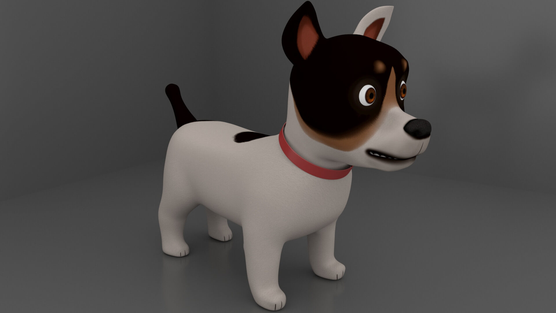 Dog Cartoon Rigged - 3D Model by ViperJr3D