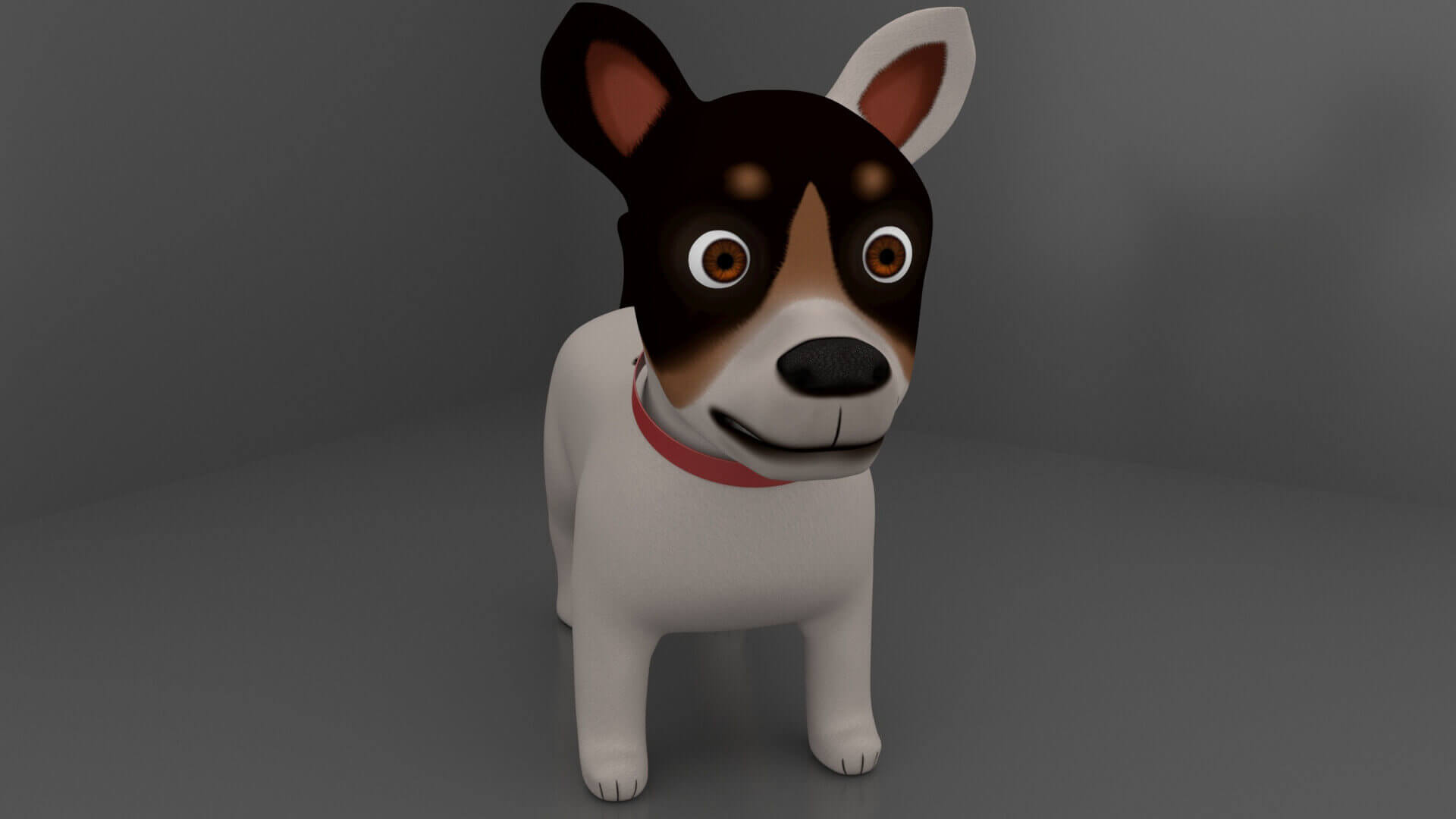 Dog Cartoon Rigged - 3D Model by ViperJr3D