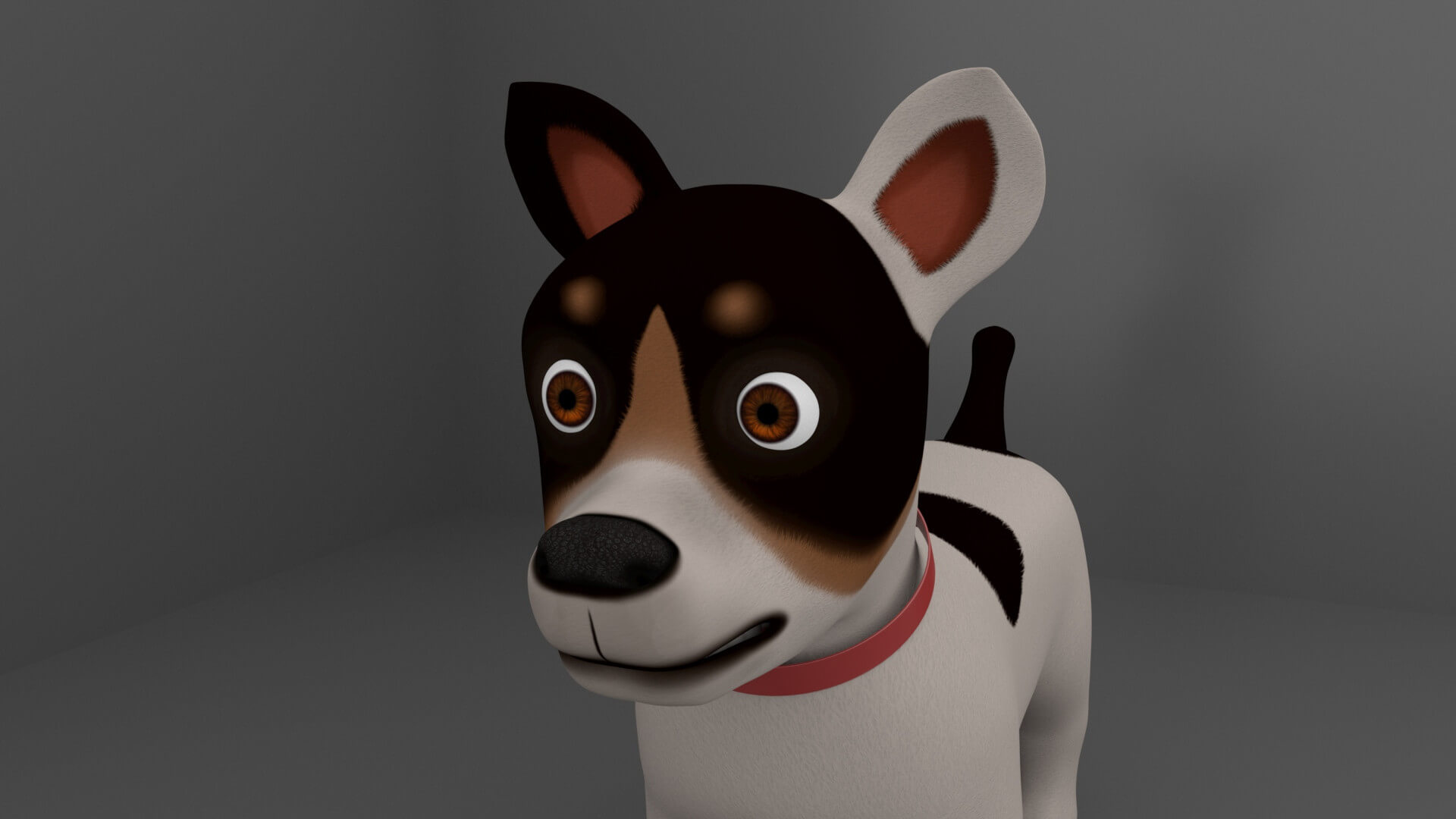 Dog Cartoon Rigged - 3D Model by ViperJr3D