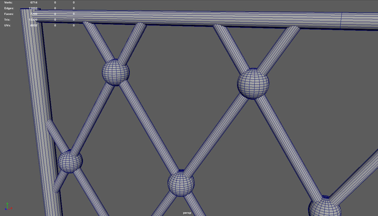 Fence 04 Street - 3D Model by ViperJr3D