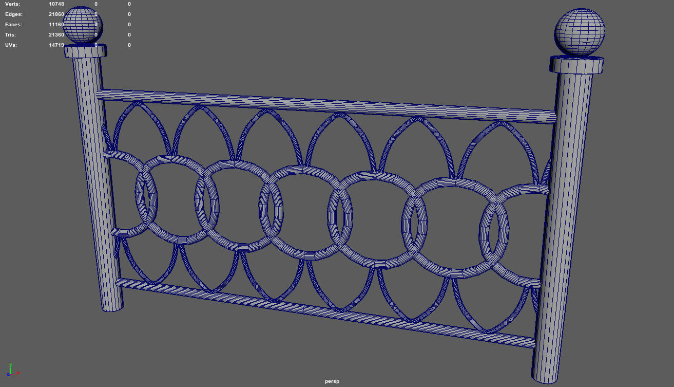 Fences Pack Street - 3D Model by ViperJr3D