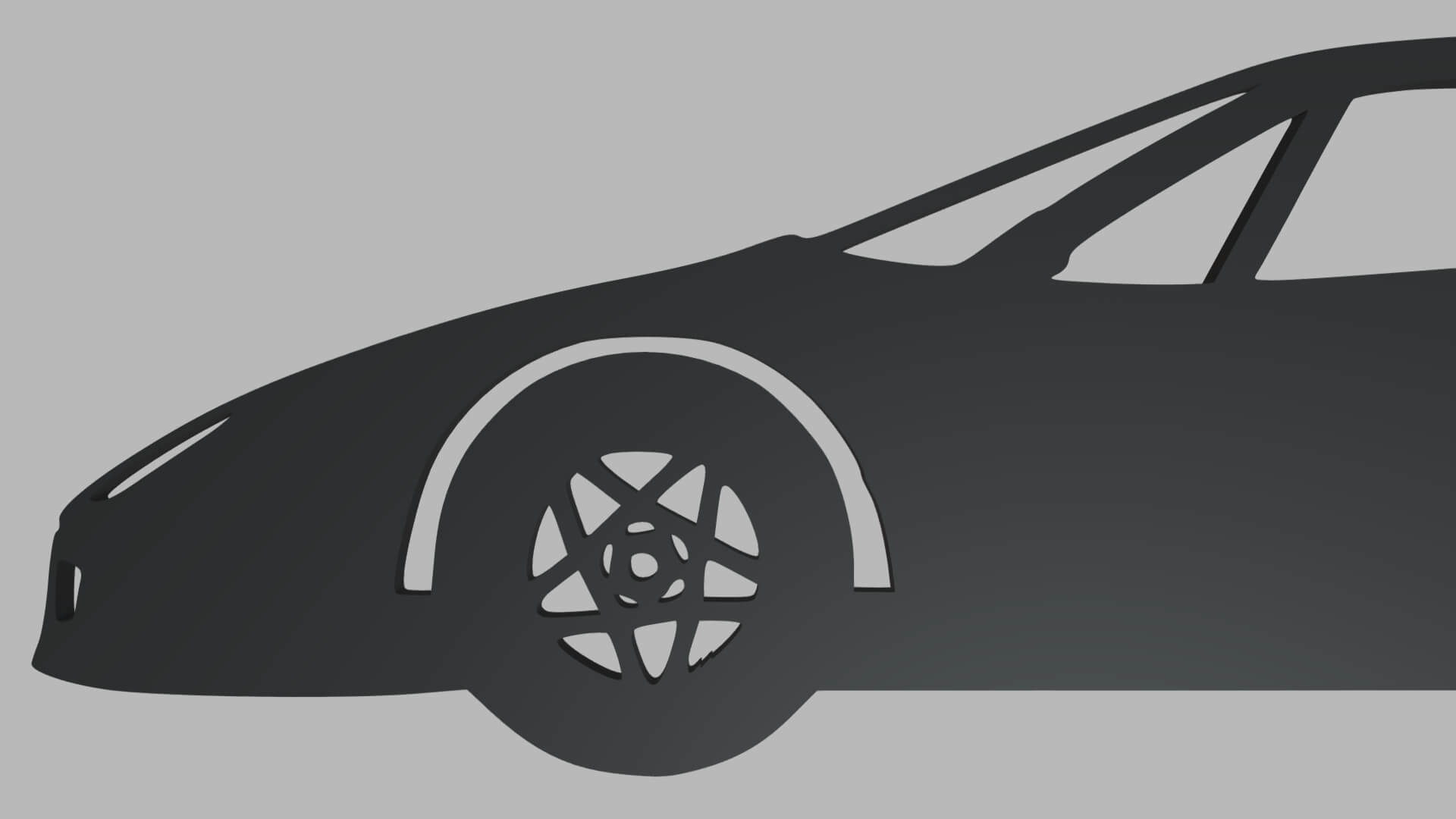 Ferrari F40 Key Ring - 3D Model by ViperJr3D