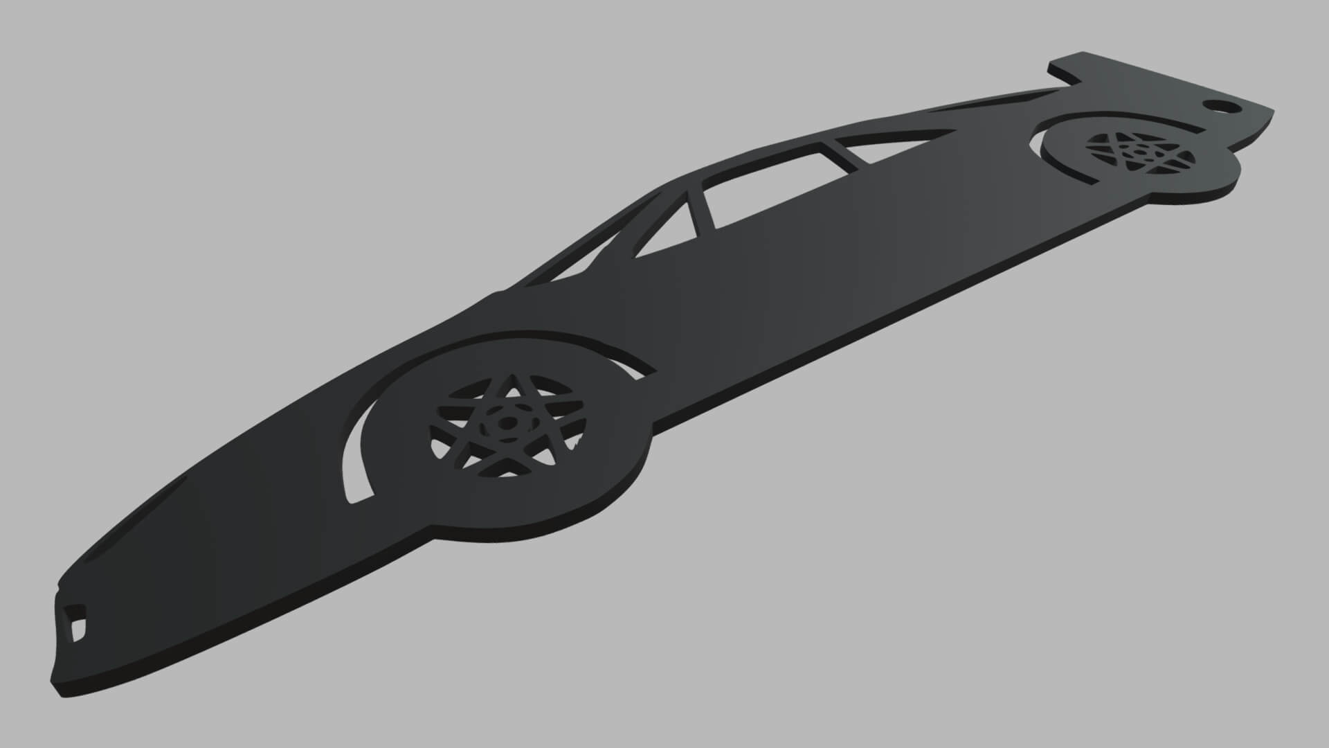 Ferrari F40 Key Ring - 3D Model by ViperJr3D