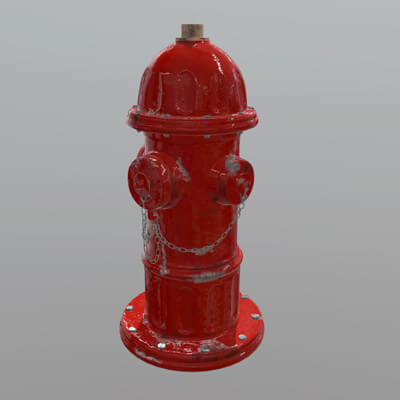 Fire Hydrant - 3D Model by ViperJr3D