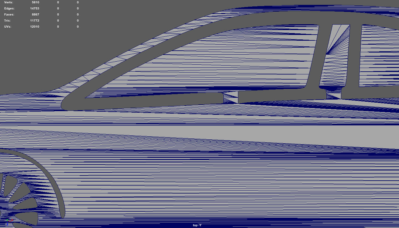 Ford Focus 01 Key Ring - 3D Model by ViperJr3D