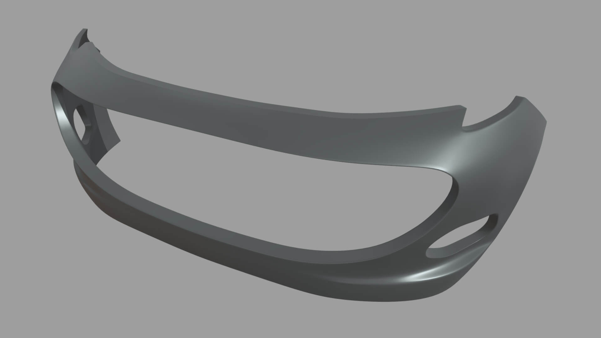 Front Bumper Custom 01 - 3D Print Model by ViperJr3D