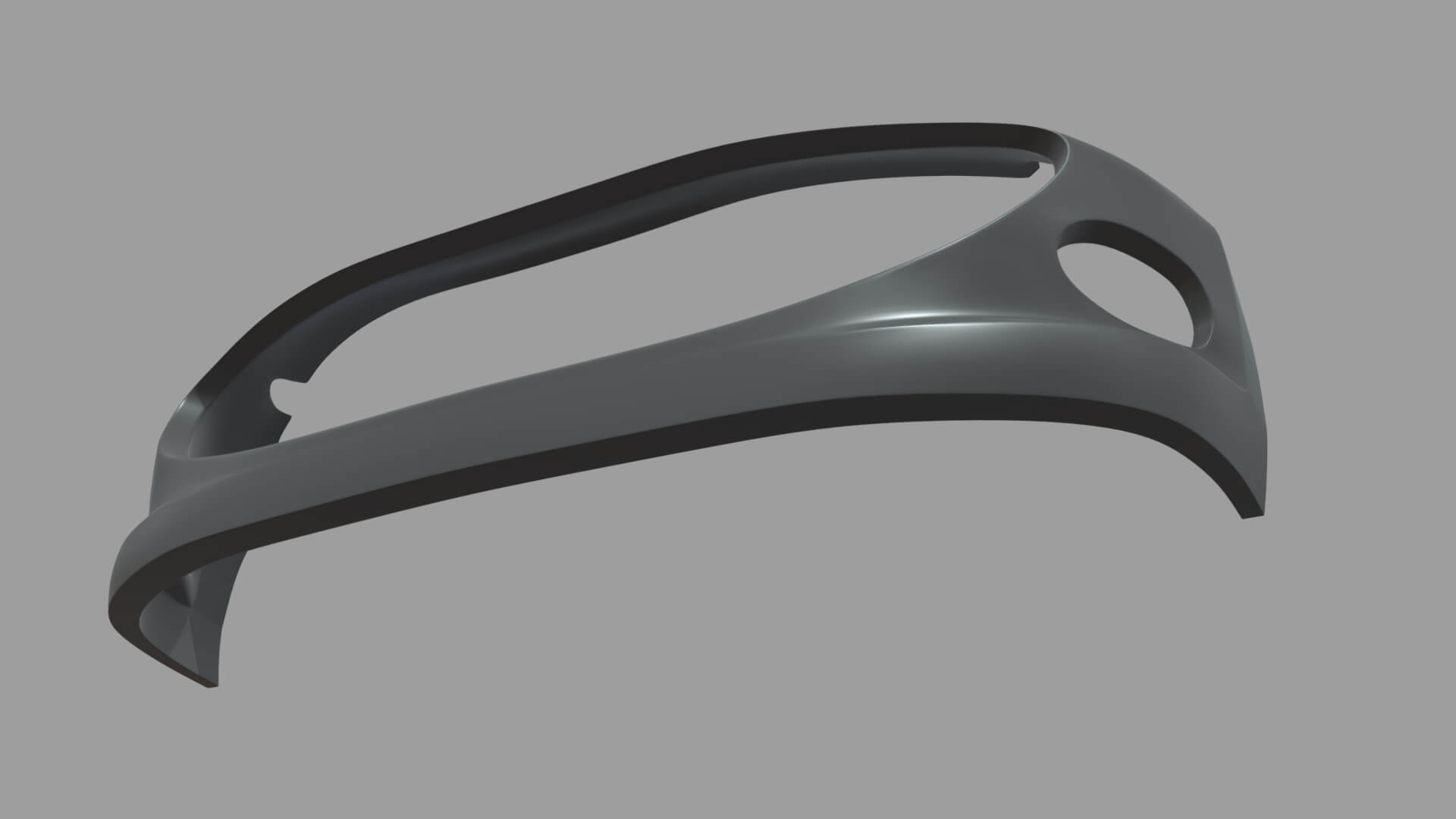 Front Bumper Custom 01 - 3D Model by ViperJr3D