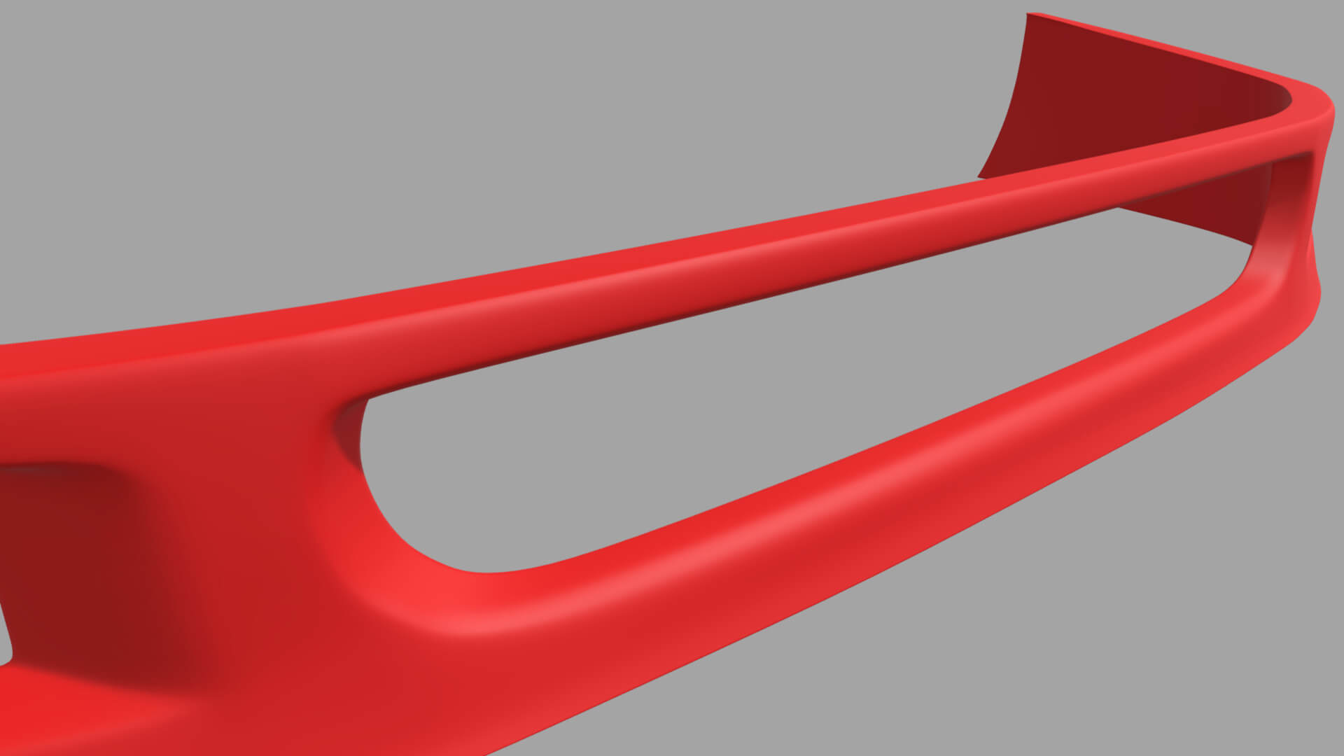 Front Bumper Ferrari F40 - 3D Model by ViperJr3D